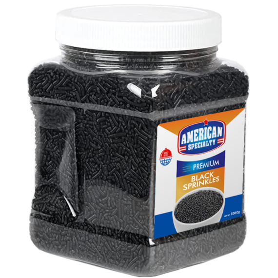Black Sprinkles – American Specialty Foods Co – The Finest Specialty Foods