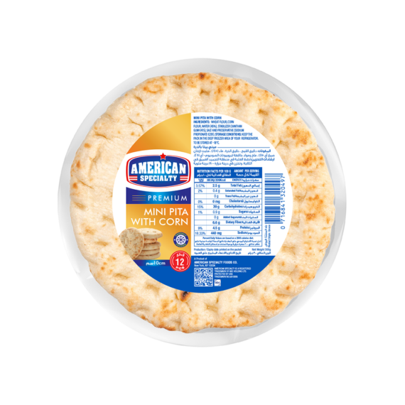 Mini Pita With Corn – American Specialty Foods Co – The Finest ...