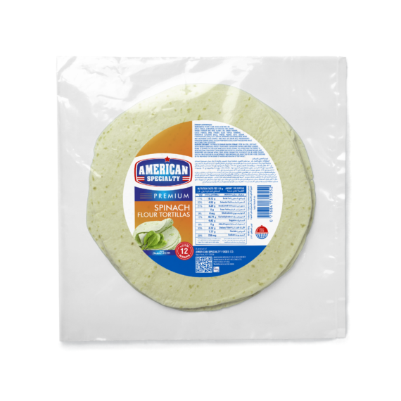 Spinach Flour Tortillas – American Specialty Foods Co – The Finest ...