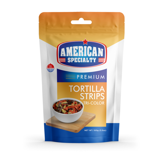 Tri-Color Tortilla Strips – American Specialty Foods Co – The Finest ...