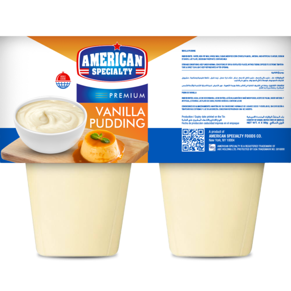 Vanilla Pudding American Specialty Foods Co The Finest Specialty Foods